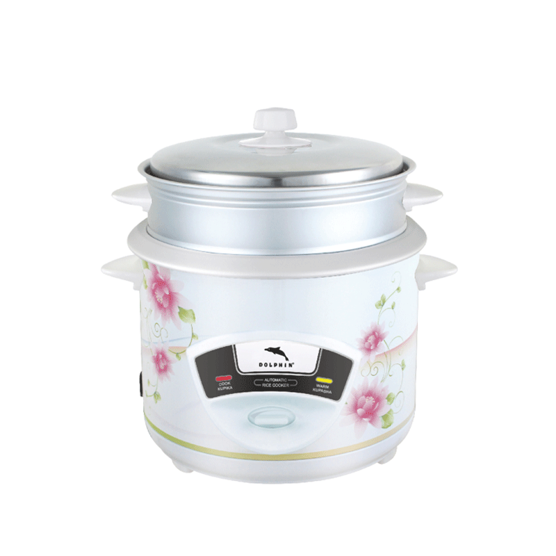 Dolphin Rice Cooker 1.2 Liters with One-Switch Operation - ME-RC01