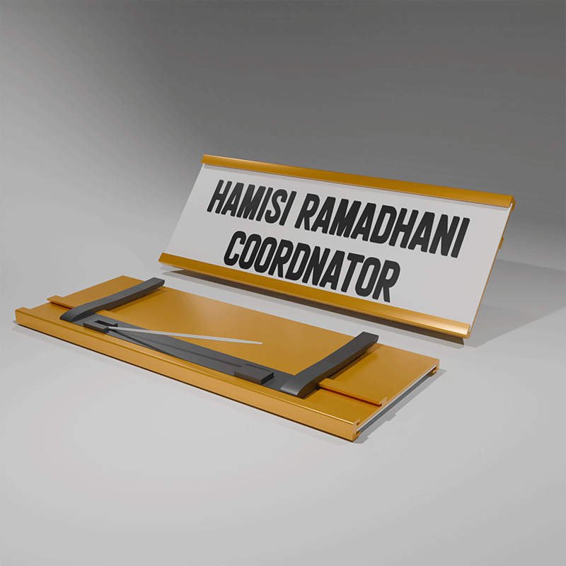 Custom Name Badge with Logo, Name for Uniforms, Employees, Staff ...